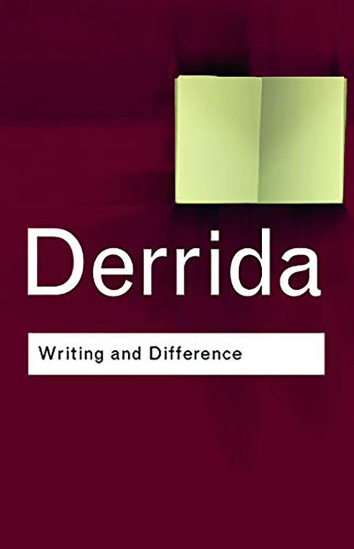 Writing And Difference by Jacques Derrida — Atlantic Publishing Group